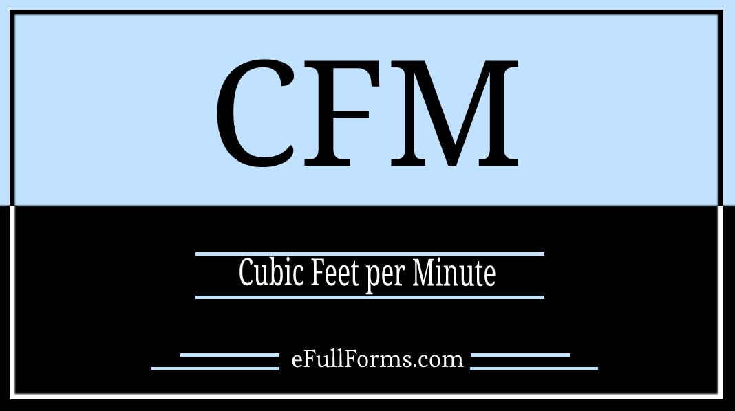 CFM Calculator How To Calculate CFM CFM Calculation Charts Vlr eng br